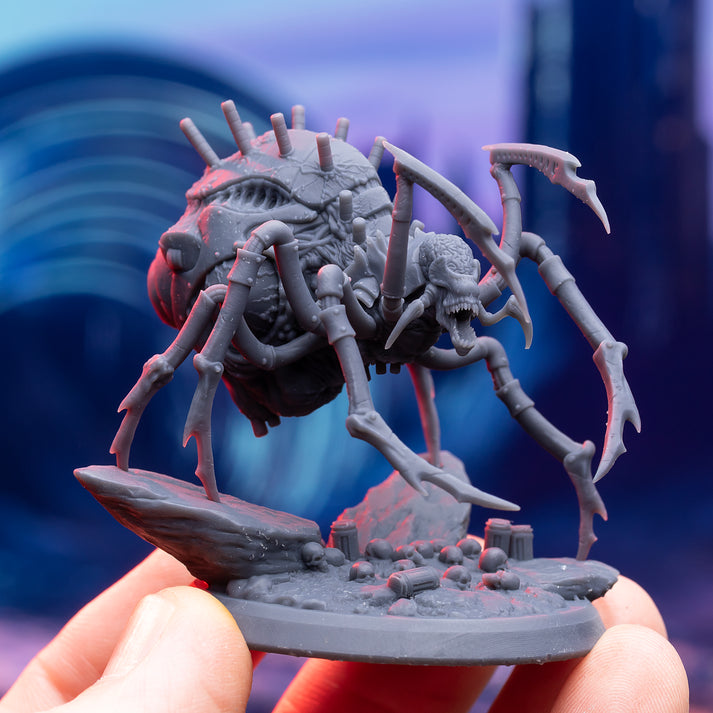 Biomechanical Spider | Large Miniatures | War King Miniatures