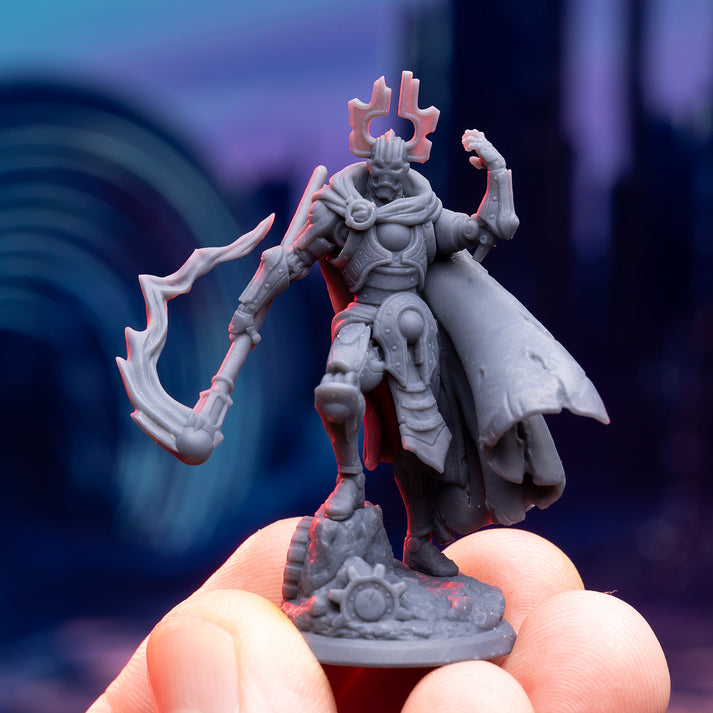 Kasper - Forgeborn Wizard | War King Miniatures