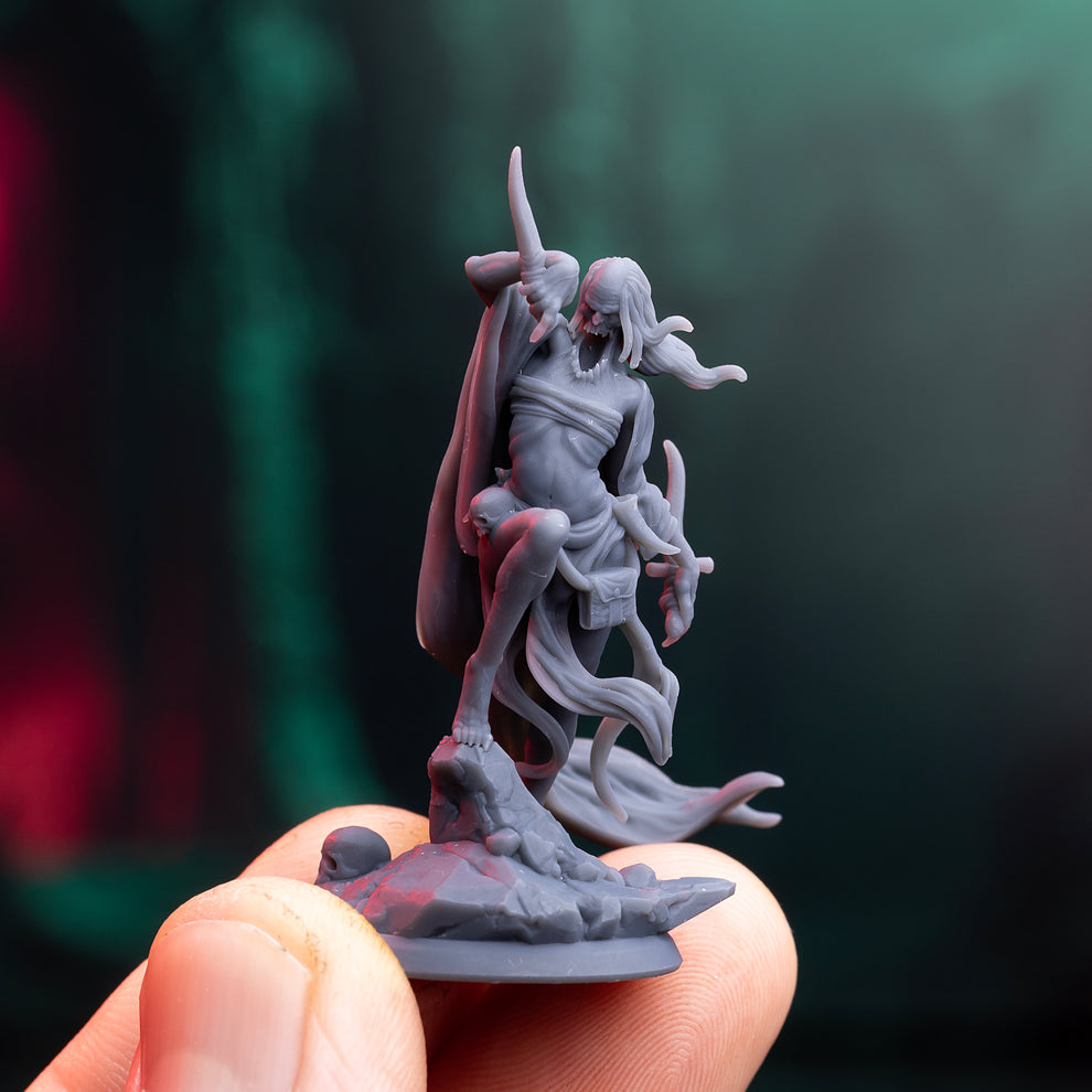 The Cursed Tome - The Void Witch | War King Miniatures