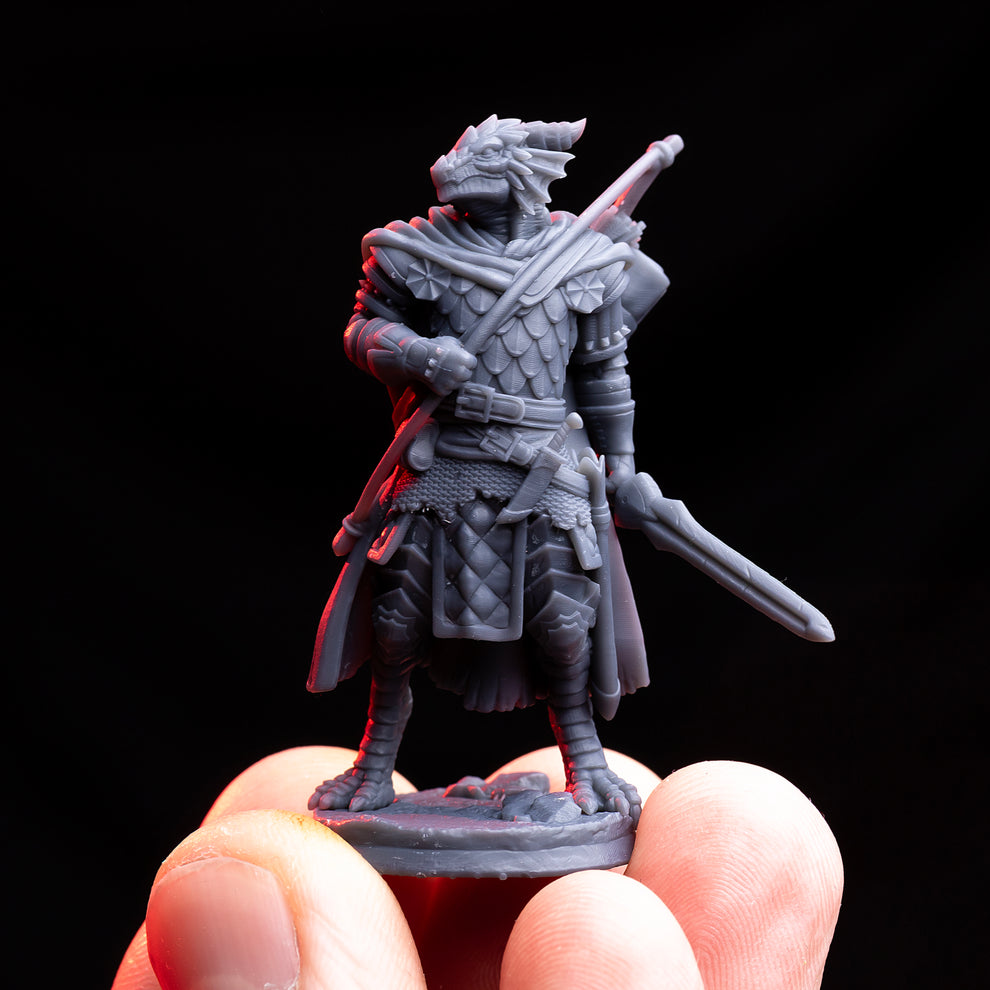 Sylvos - Dragonborn Ranger | War King Miniatures